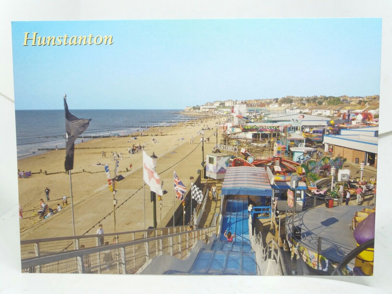 Hunstanton Norfolk Esplanade Sealife Centre Slide Amusements Vtg ...