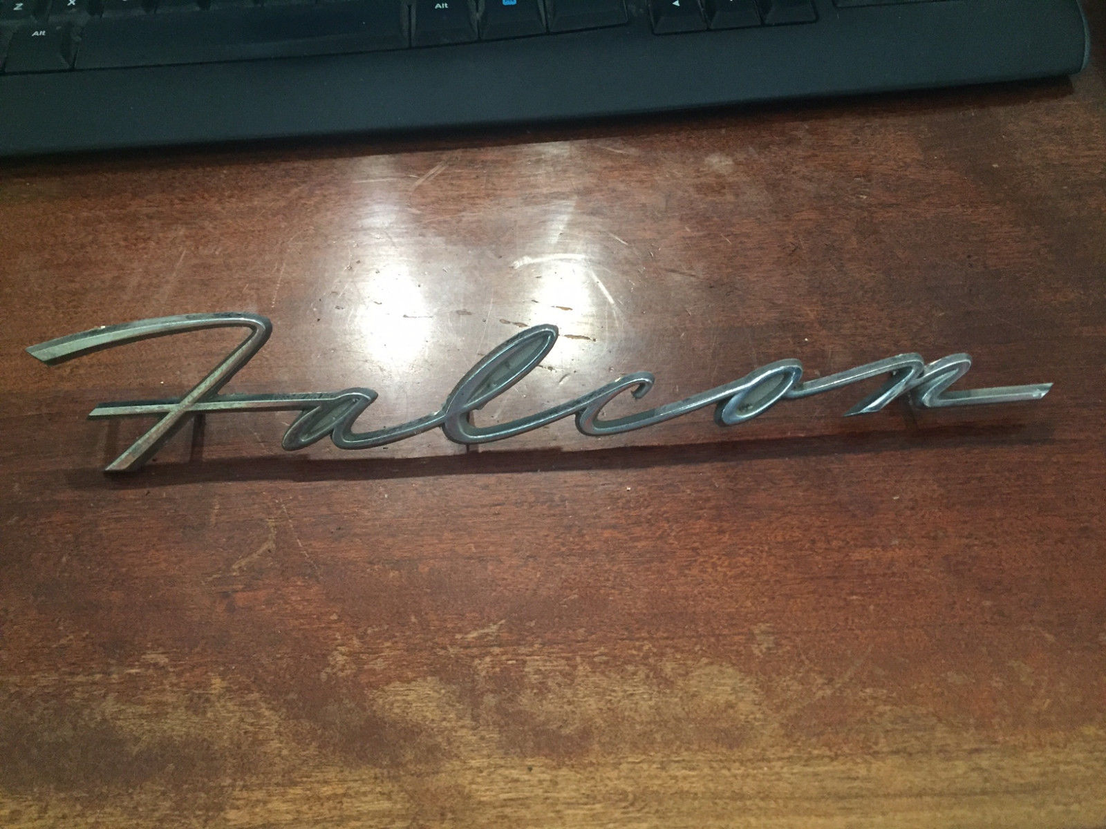 1964 1965 Ford Falcon Front Fender Emblem OEM Original Equipment '64 ...