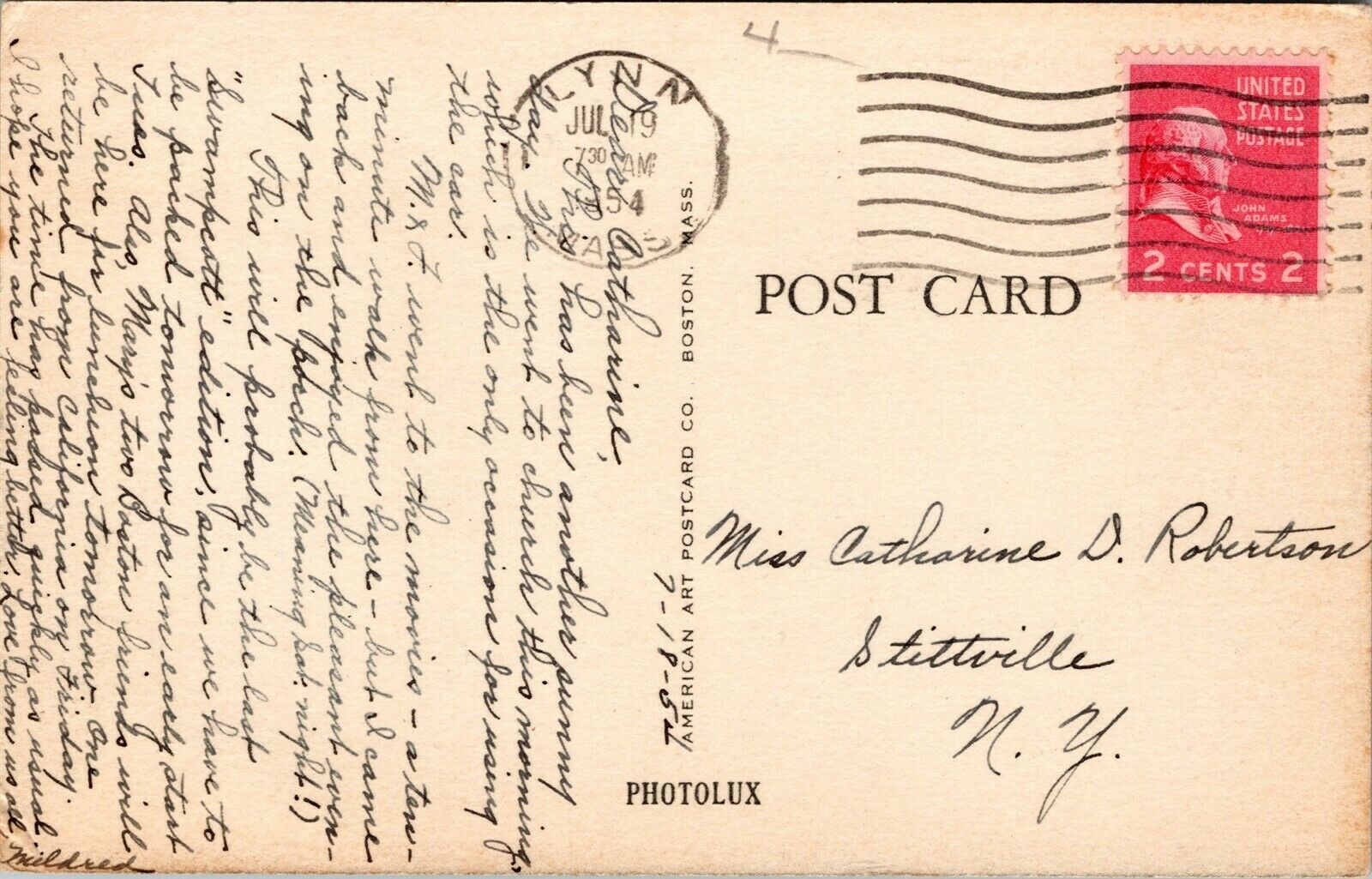 Vtg Swampscott Massachusetts MA Monument Square Street View 1950s ...