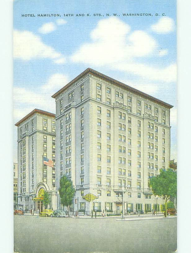Unused Linen HAMILTON HOTEL Washington DC hr8141@ | United States ...