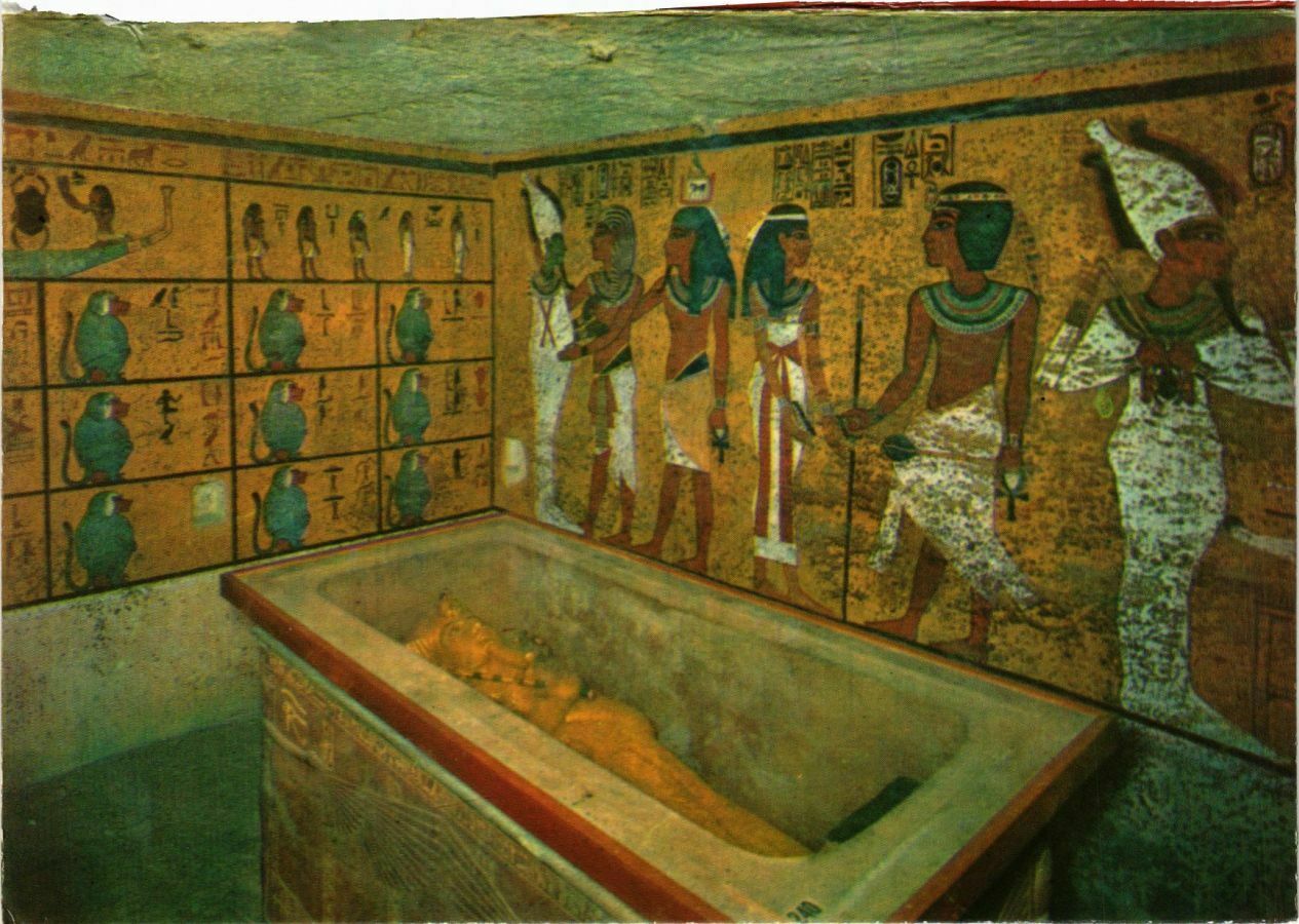 CPM Thebes – Burial Chamber in the Tomb of Tut Ankh Amun EGYPT (853136 ...