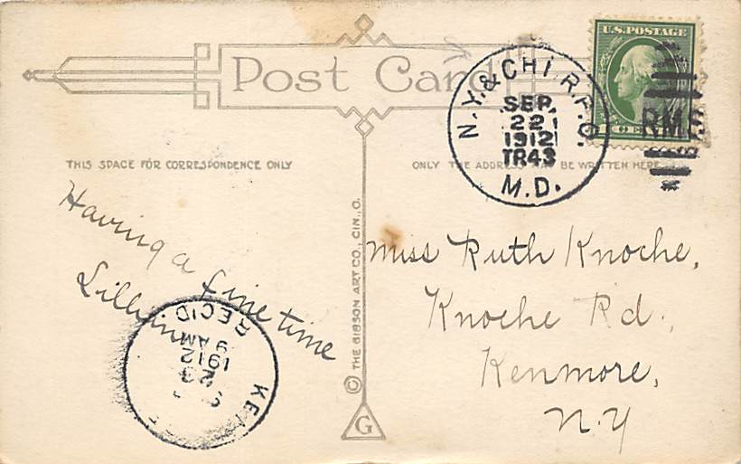 Dutch poem R.P.O., Rail Post Offices PU 1912 | Topics - Other, Postcard ...