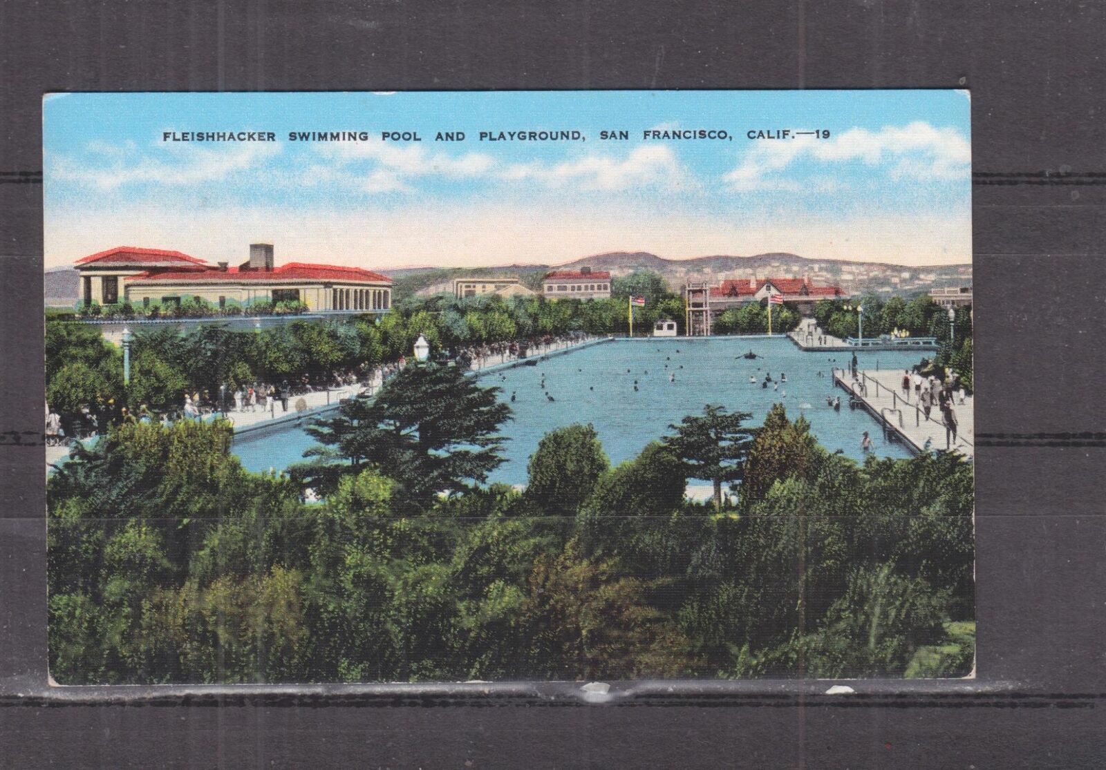California, SAN Francisco, Fleishhacker Swimming Pool & Playground ...