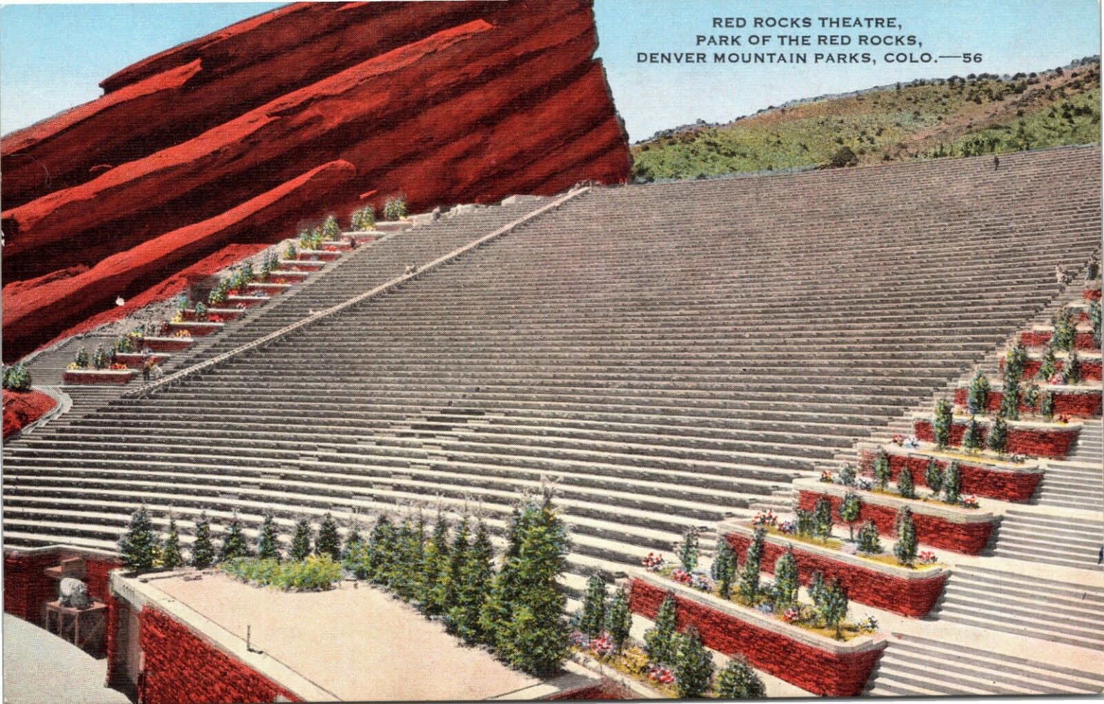 Red Rocks Theatre, Park of the Red Rocks, Denver Mountain Parks ...