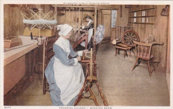 Colonial Village Weaving Room Milwaukee Public Museum Milwaukee ...