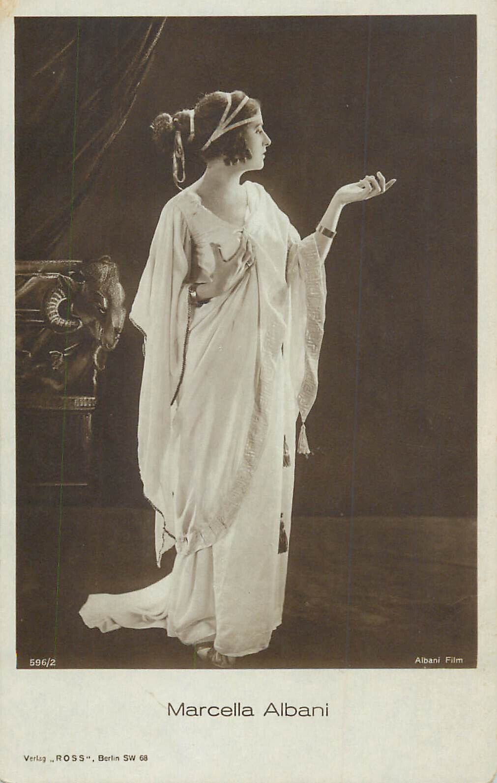 Cinema film star actress postcard, Marcella Albani | Other / Unsorted ...