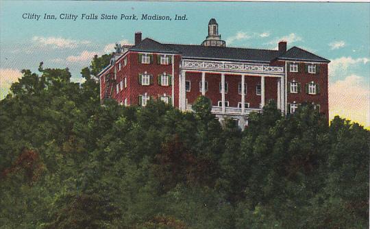 Indiana Madison Clifty Inn Clifty Falls State Park Curteich | United ...