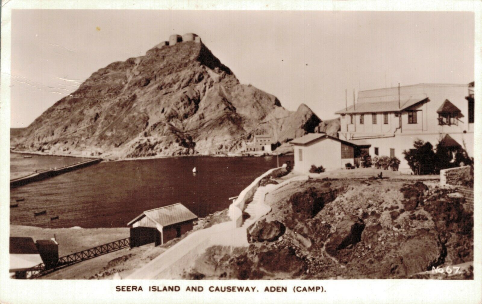 Yemen Seera Island and Causeway Aden Camp 02.78 | Asia & Middle East ...