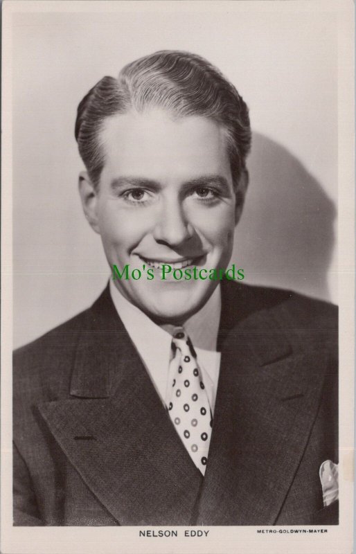 Film Star Postcard - Nelson Eddy, American Actor & Singer RS37331 ...