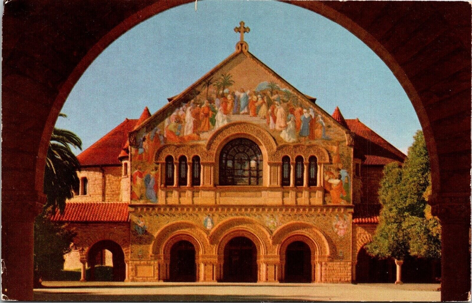 Stanford Memorial Church Stanford University Churches Postcard UNP ...