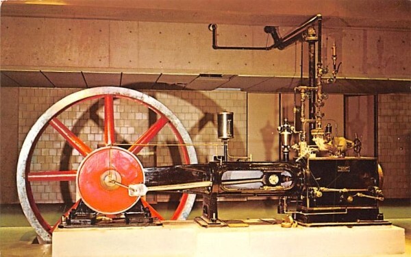 Rolling Steam Engine in Boston, Massachusetts Museum of Science ...