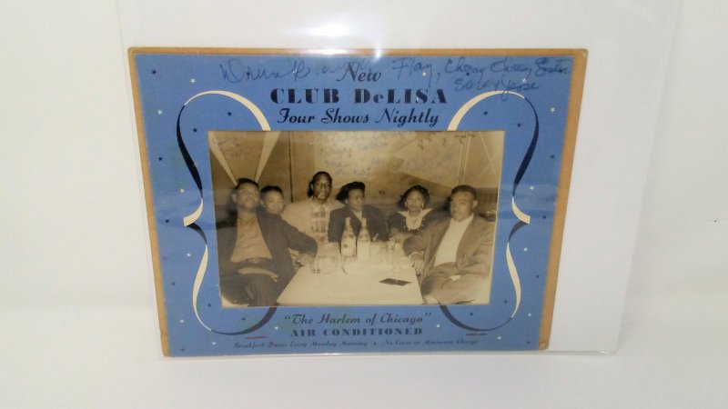 Blues Club Delisa the Harlem of Chicago 1941 OG Black American ...