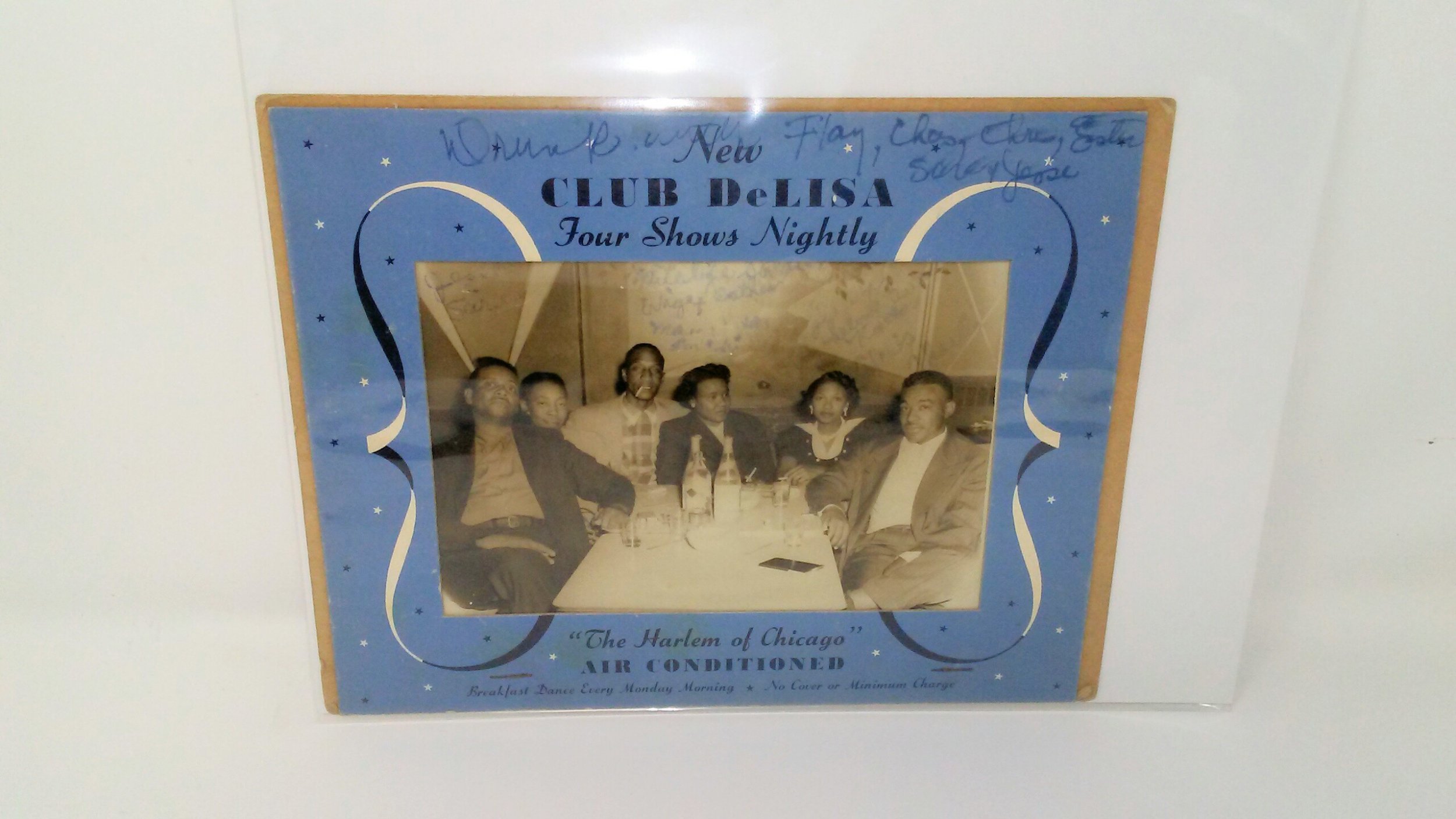 Blues Club Delisa the Harlem of Chicago 1941 OG Black American ...