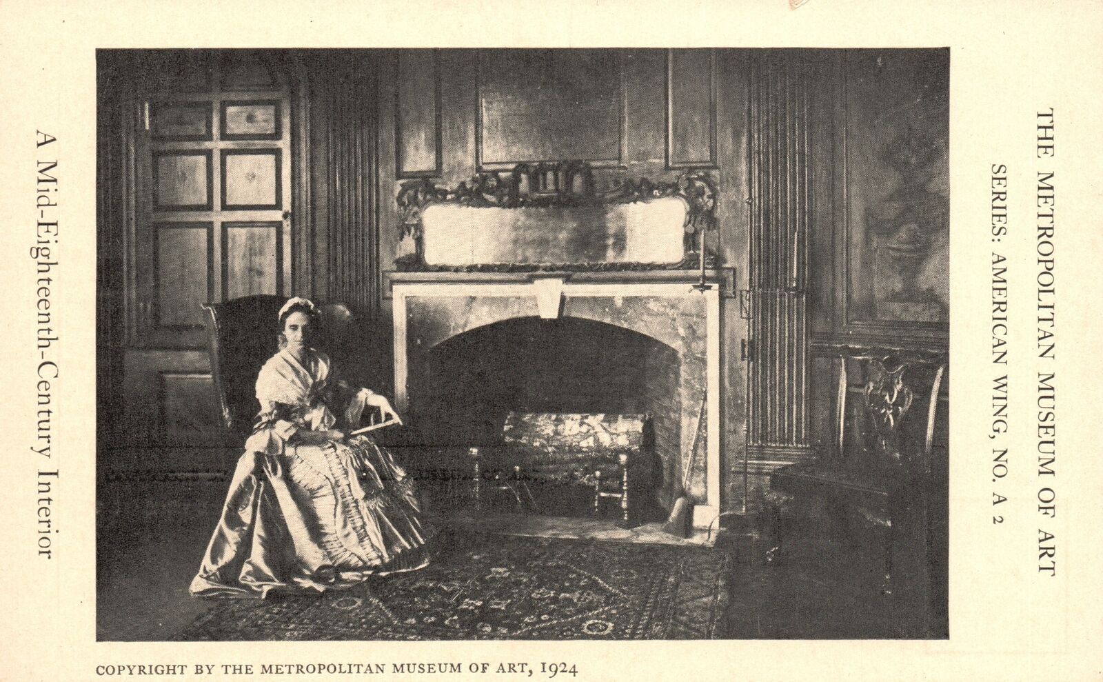 Vintage Postcard The Metropolitan Museum Of Art Mid Eighteenth Century ...