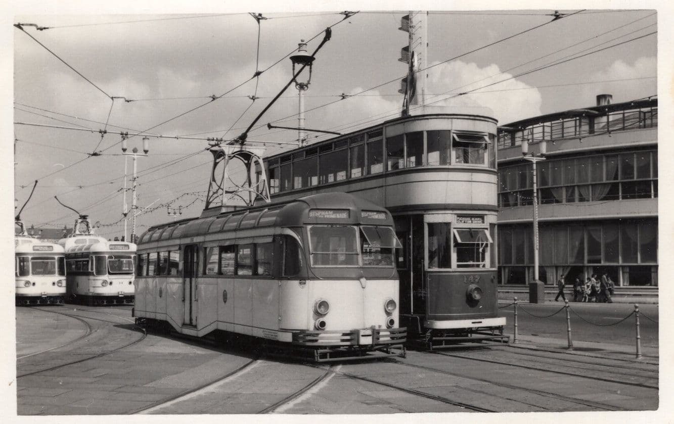 Blackpool Transport Safety Officer TSO Bus Station 1958 RPC Photo ...