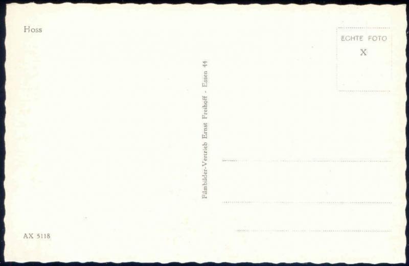 BONANZA Movie Star Postcard, Eric Hoss Cartwright Actor Dan Blocker 60s ...