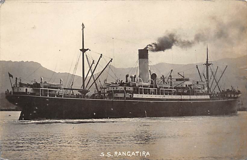 S.S. Rangatira, Shaw Savill Line View image | Topics - Other, Postcard ...