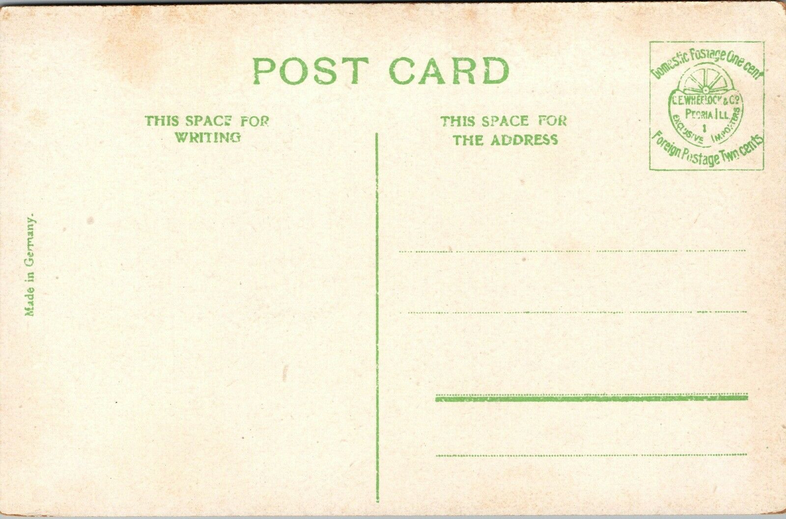 Vintage 1910's High School Streator Illinois IL Divided Back Postcard ...