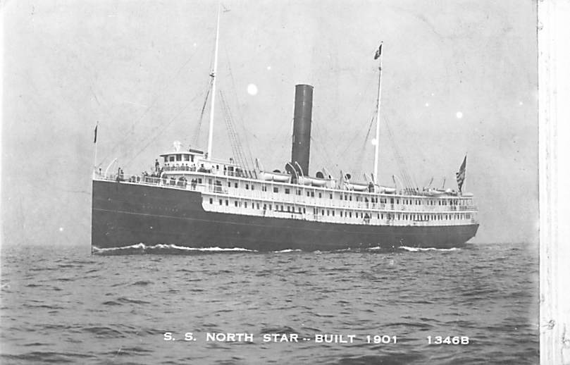 S.S. North Star Built 1901 S.S. North Star, Steamer Ships View image ...