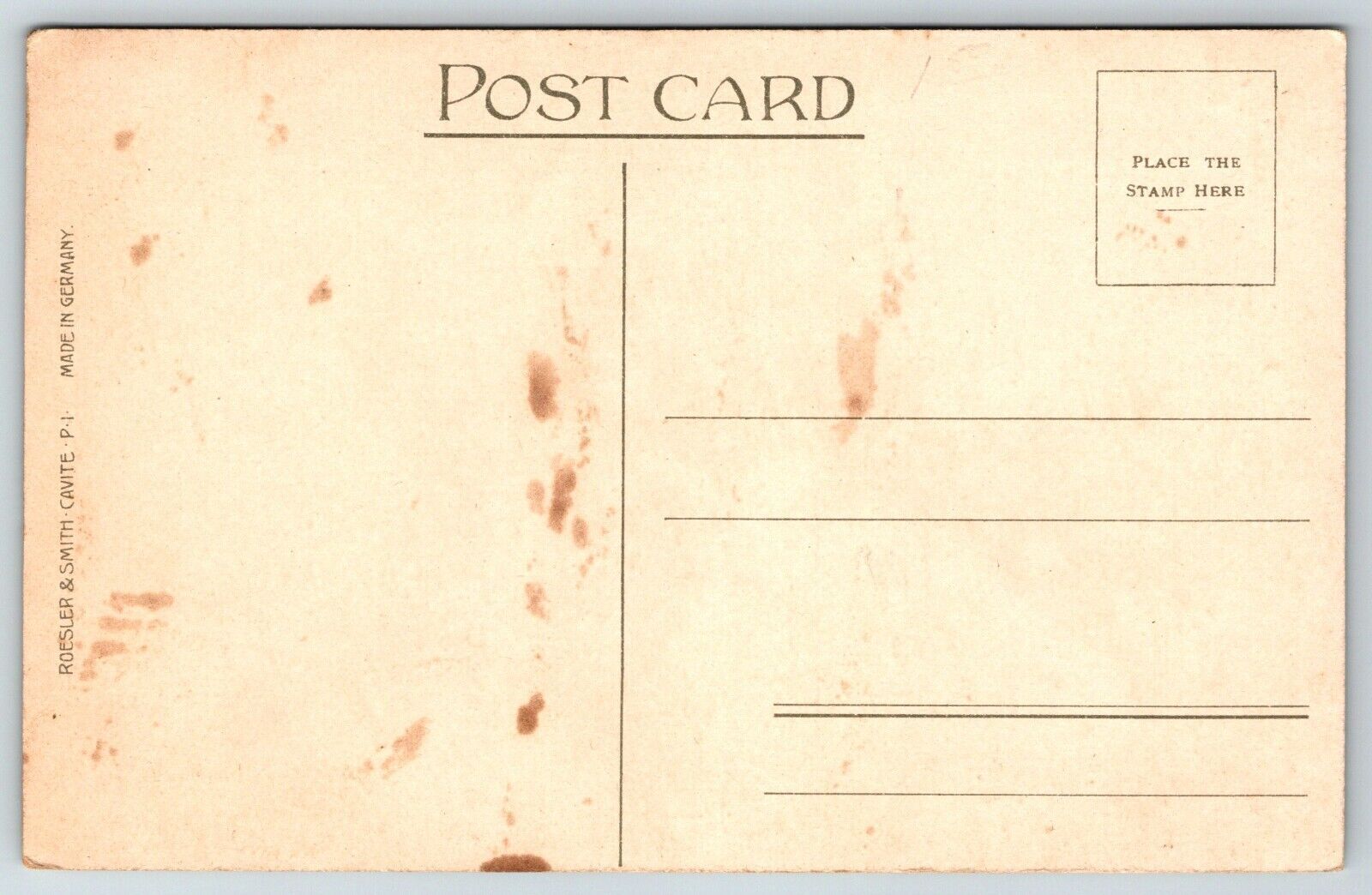 US Army Postcard - Commanding General's Quarters - Fort McKinley ...