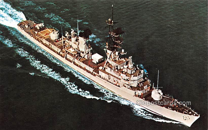 USS Barney, Guided Missile Destroyer Military Battleship Unused ...