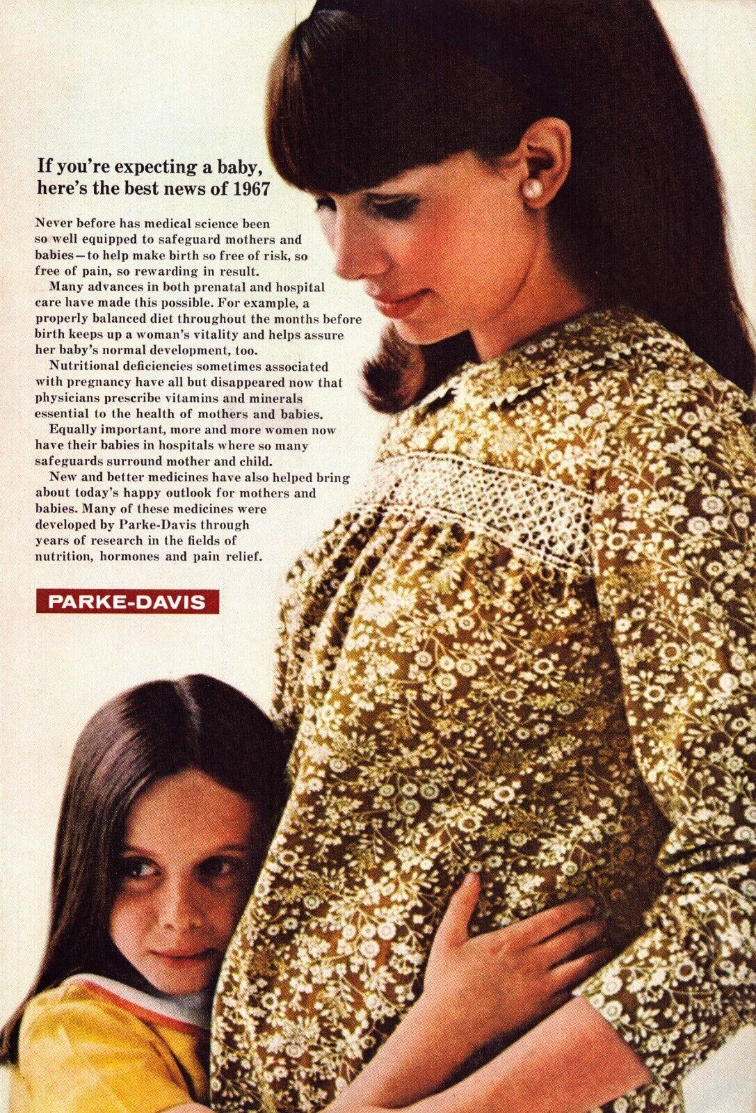 Vintage Print Ad - 1967 for Cadillac and Parke-Davis | Ephemera - Other ...