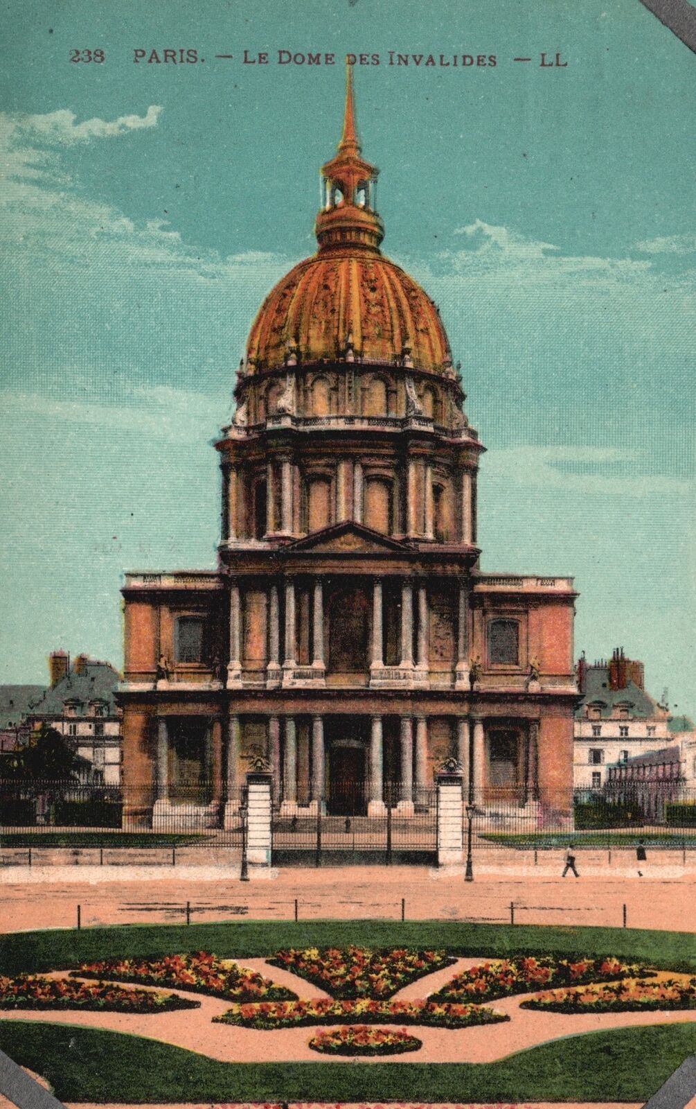 Vintage Postcard Le Dome Des Invalides Tomb of Napoleon Monument Paris ...