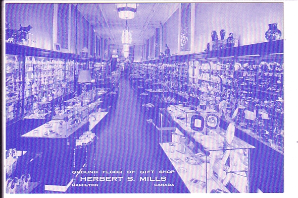 Herbert S Mills Gift Shop Interior, Hamilton, Ontario, | Canada ...