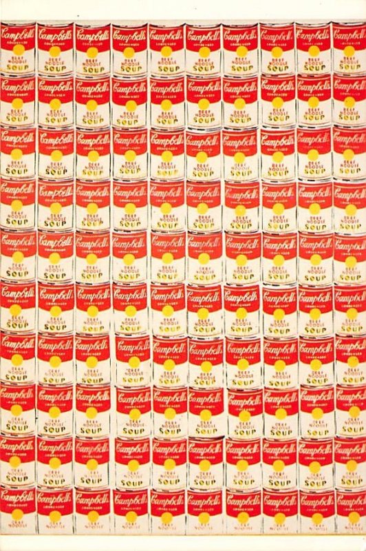 100 Cans 1962, By Andy Warhol | Topics - Fine Arts - Paintings ...