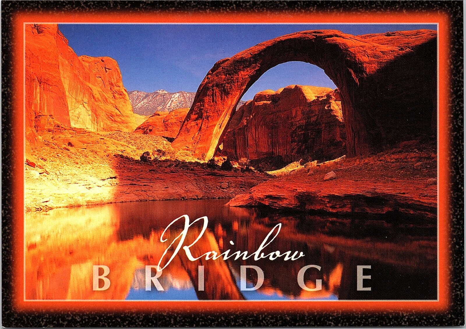 Vintage Continental Size Postcard Rainbow Bridge World's Largest ...