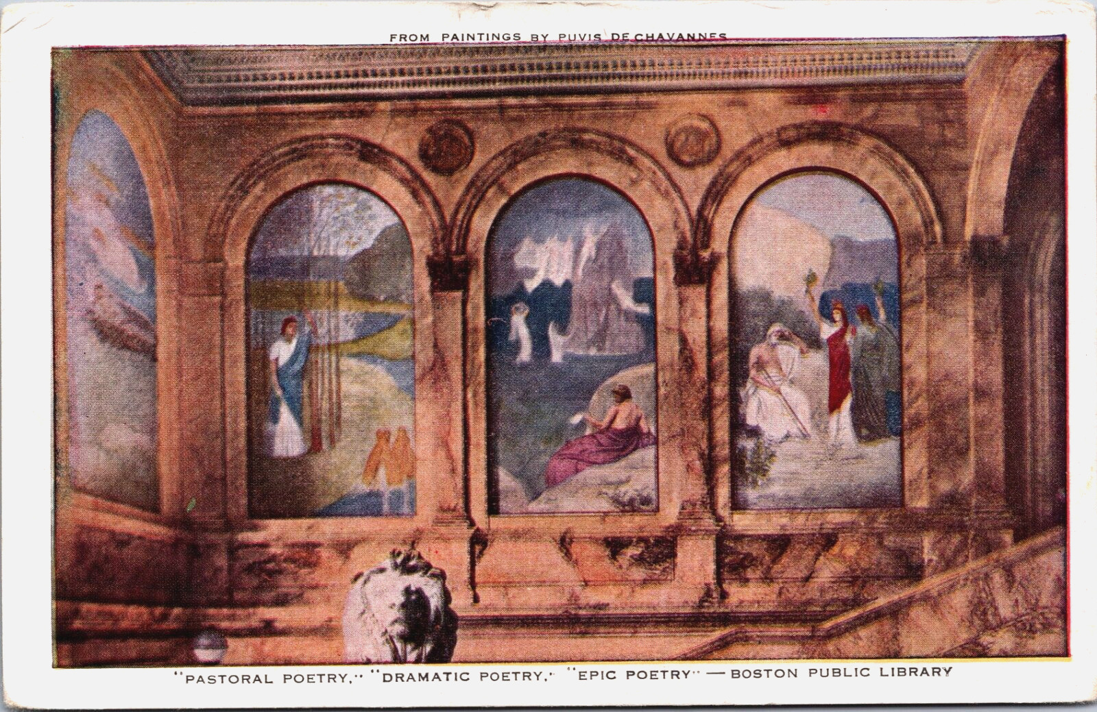 Pastoral Poetry Dramatic Poetry Epic Poetry Boston Public Library Mass ...