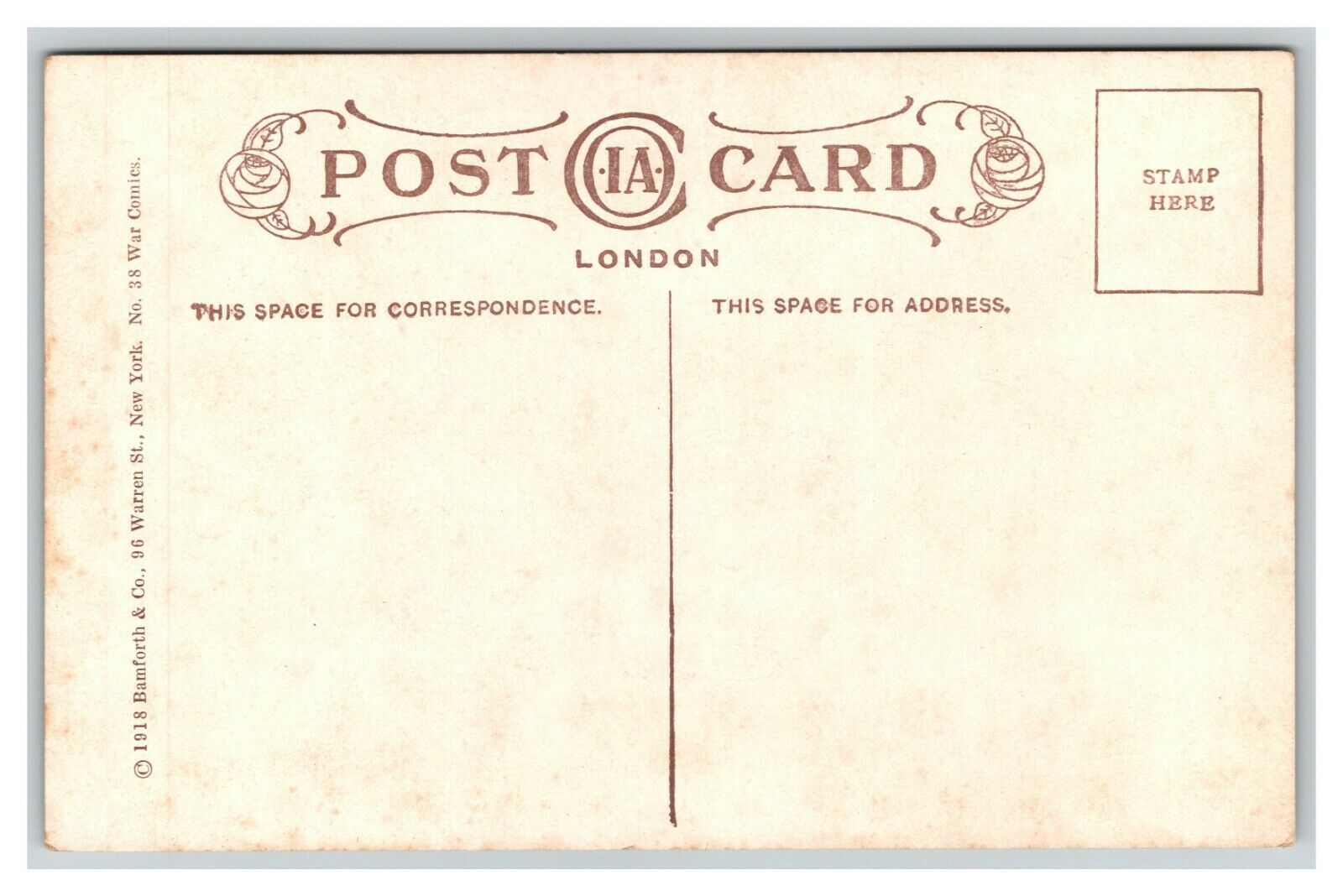 Vintage Early 1900's Comic Postcard Bamforth & Co Humorous UNPOSTED ...