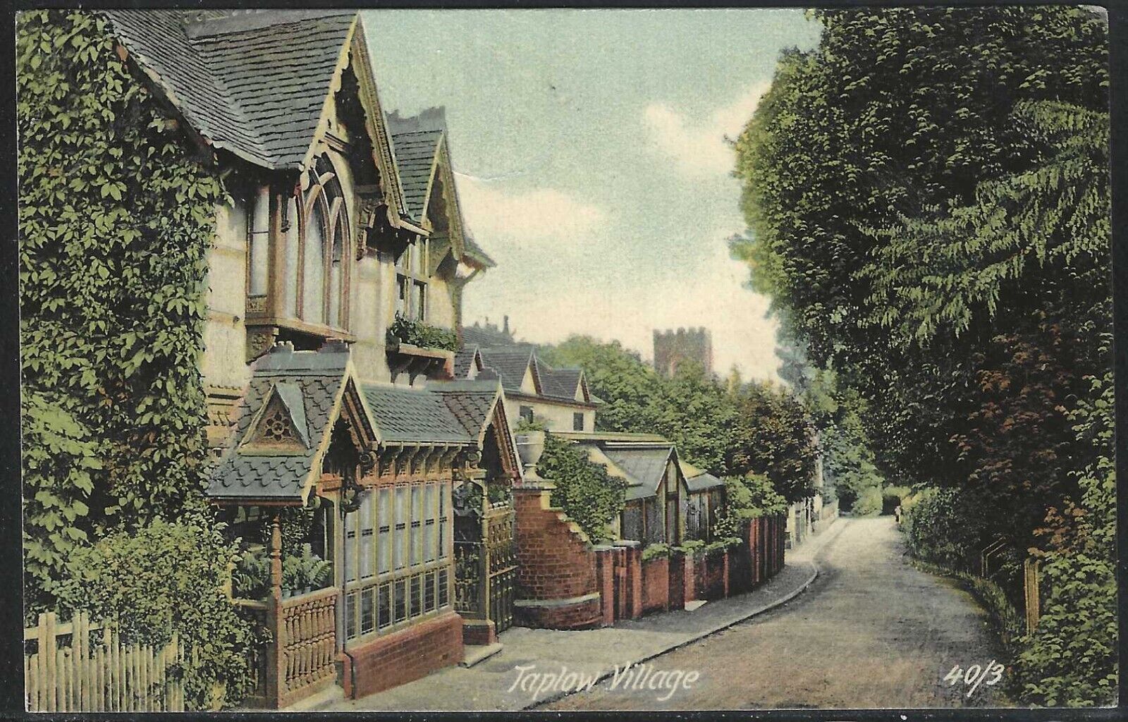 View of Taplow Village, England, Great Britain, 1906 Postcard, Used ...