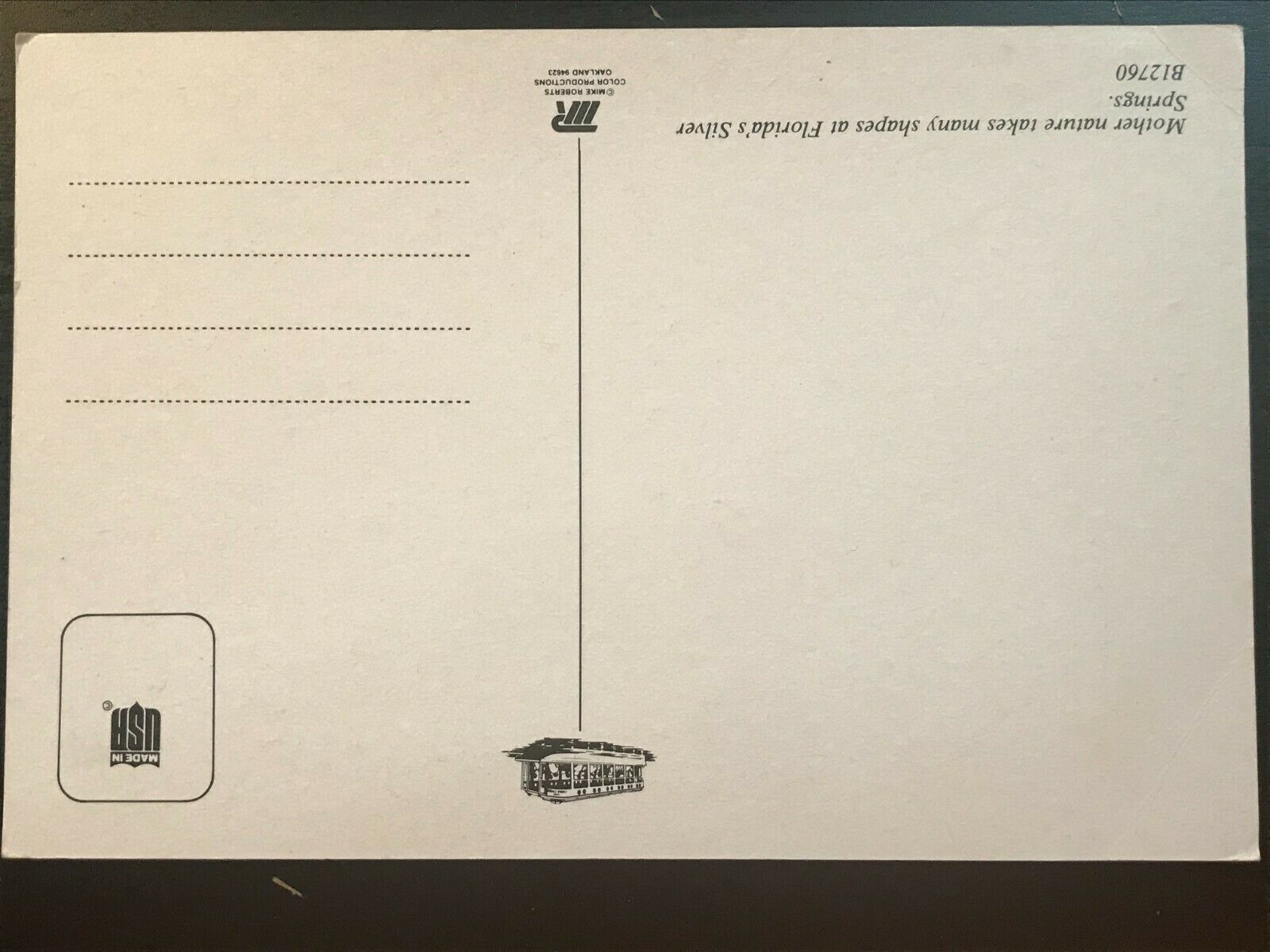 Vintage Postcard 1971 Florida Silver Springs Home of Glass Bottom Boats ...