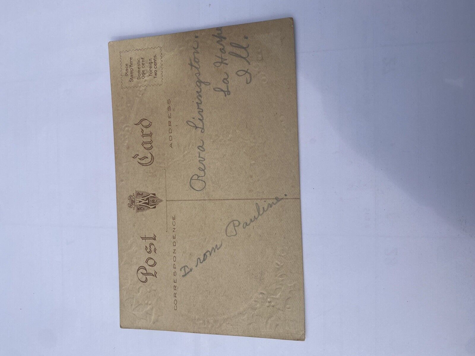 Sheep Herder Woman on Trail by Hill Castle Home Background Vintage ...