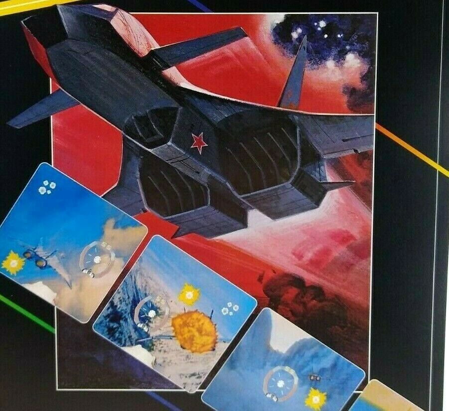 Firefox Arcade Flyer 1983 Original Retro Laser Game Promo Art 8.5" x 11 ...