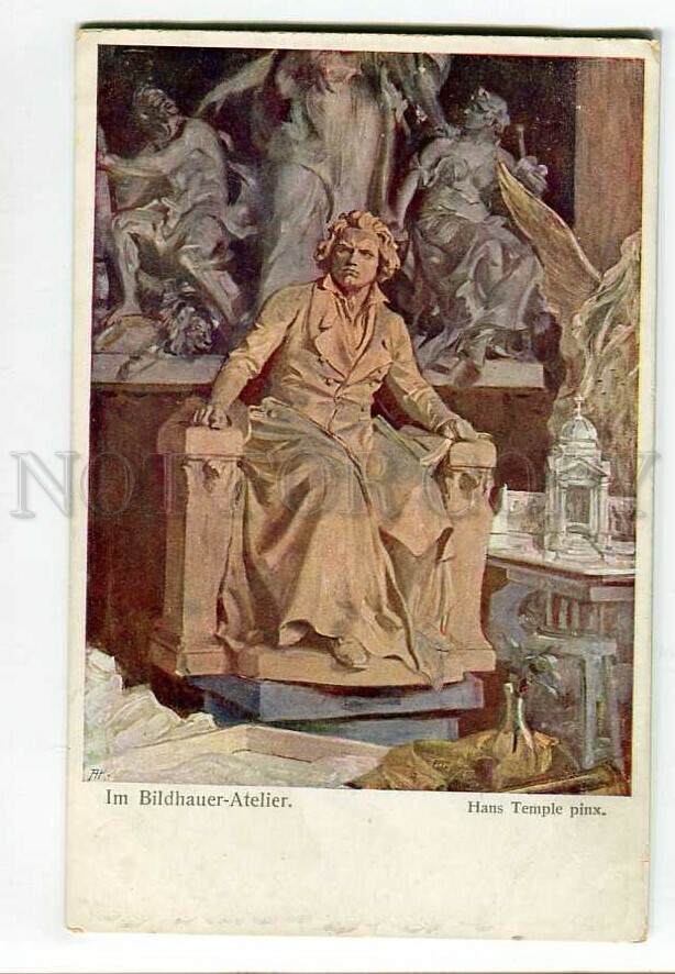 3134890 BEETHOVEN Great COMPOSER by Hans TEMPLE Vintage PC | Topics ...