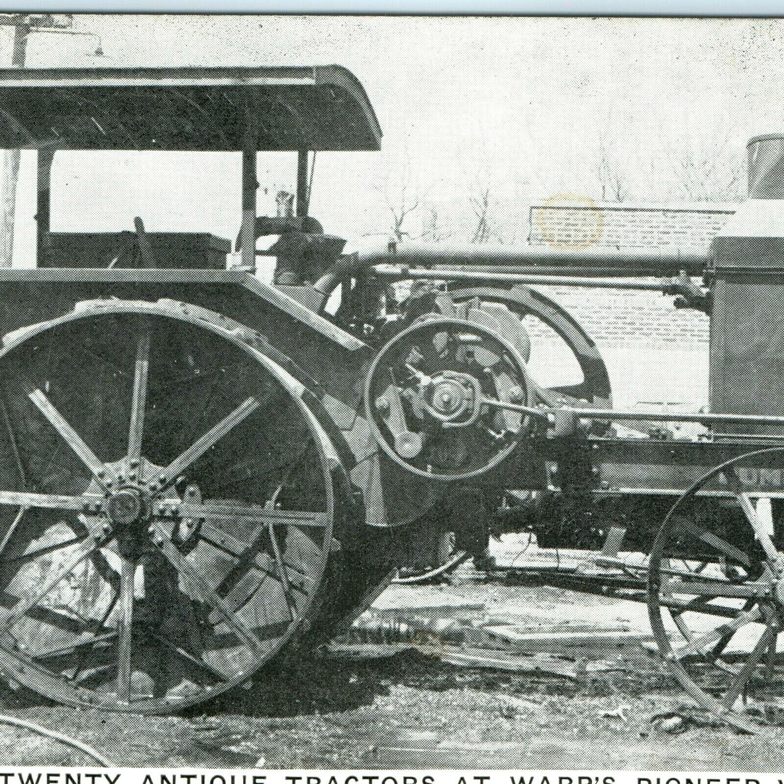 c1960s Nebraska Rumley Oil Pull Tractor Postcard Harold Warp Pioneer ...