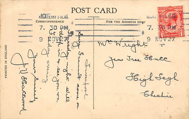 RMS Carinthia Cunard Line Ship Postal Used Unknown | Topics - Other ...