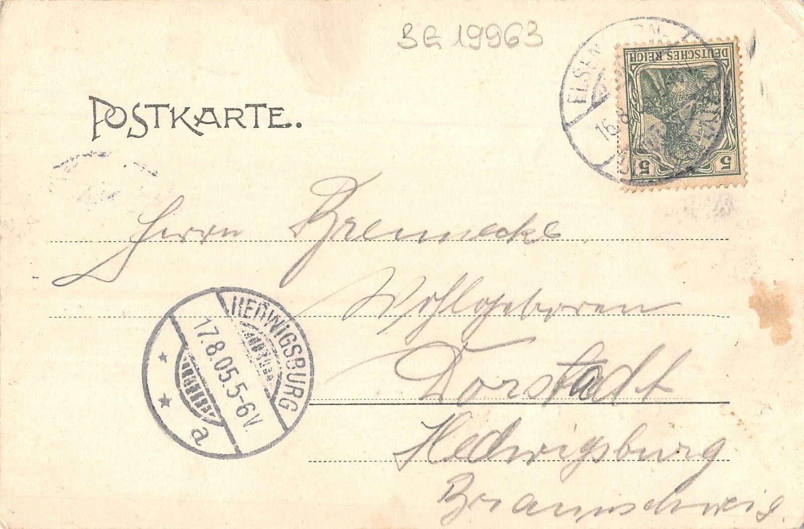 BG19963 gruss vom truppenlager eisenborn luxembourg | Europe - Belgium ...