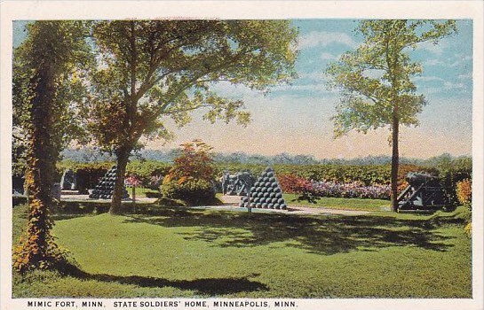 Minnesota Minneapolis Mimic Fort State Soldiers Home | United States ...