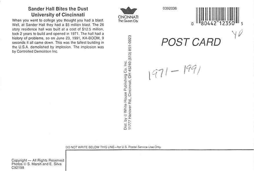 Sander Hall Bites, University Of Cincinnati | Topics - Schools ...