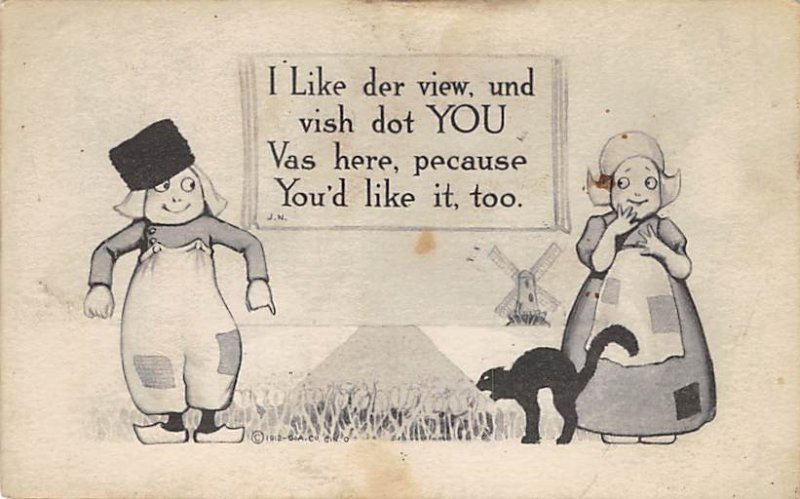 Dutch poem R.P.O., Rail Post Offices PU 1912 | Topics - Other, Postcard ...