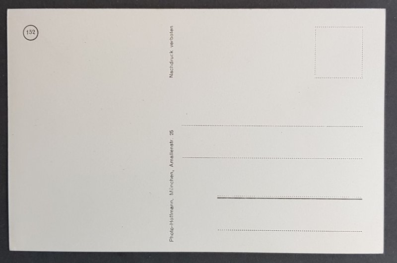 Germany Third Reich Original Postcard Fuhrer Adolf Hitler 'Man of the ...