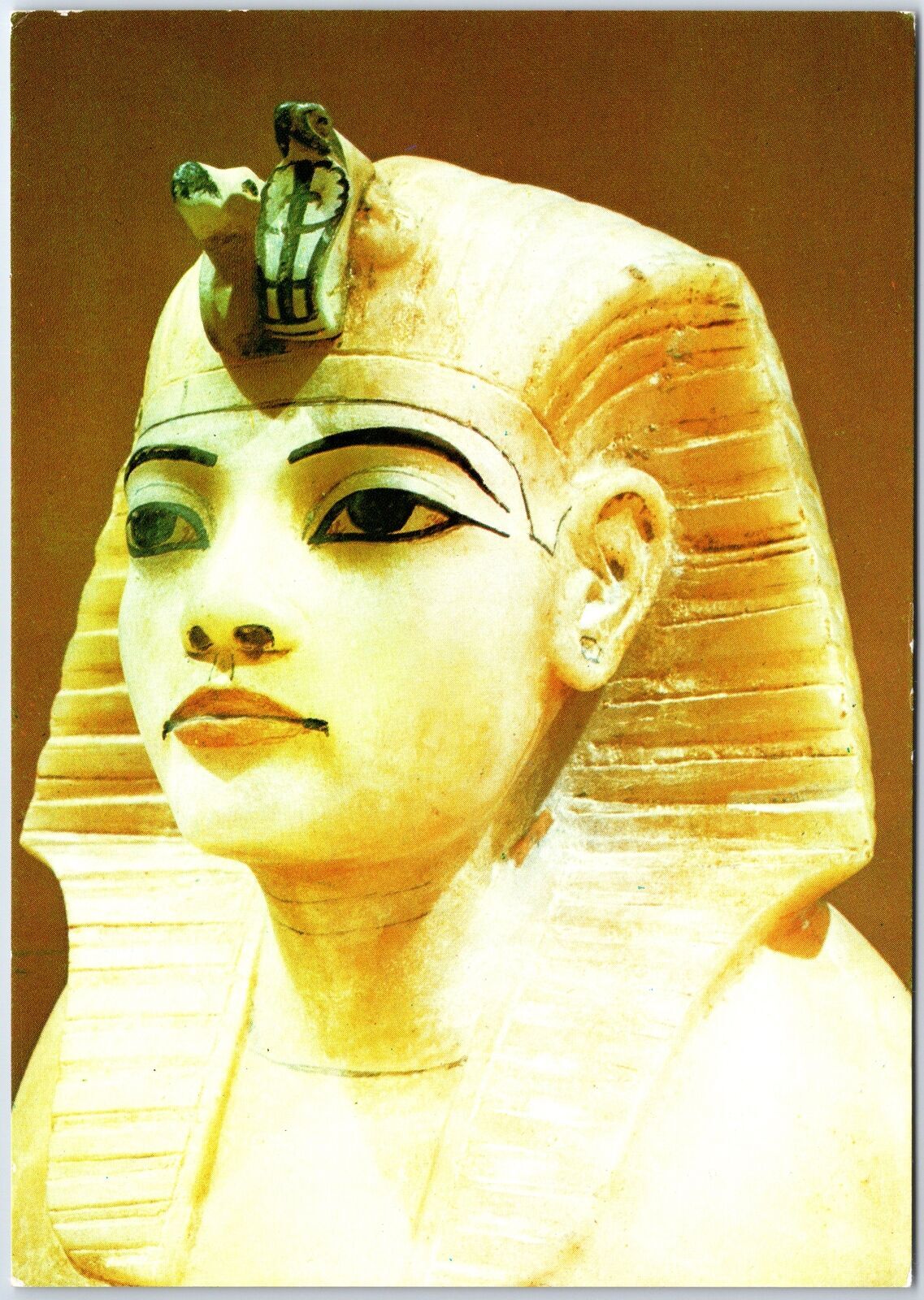 Vintage Continental Size Postcard Treasures of Tutankhamun in Ancient ...