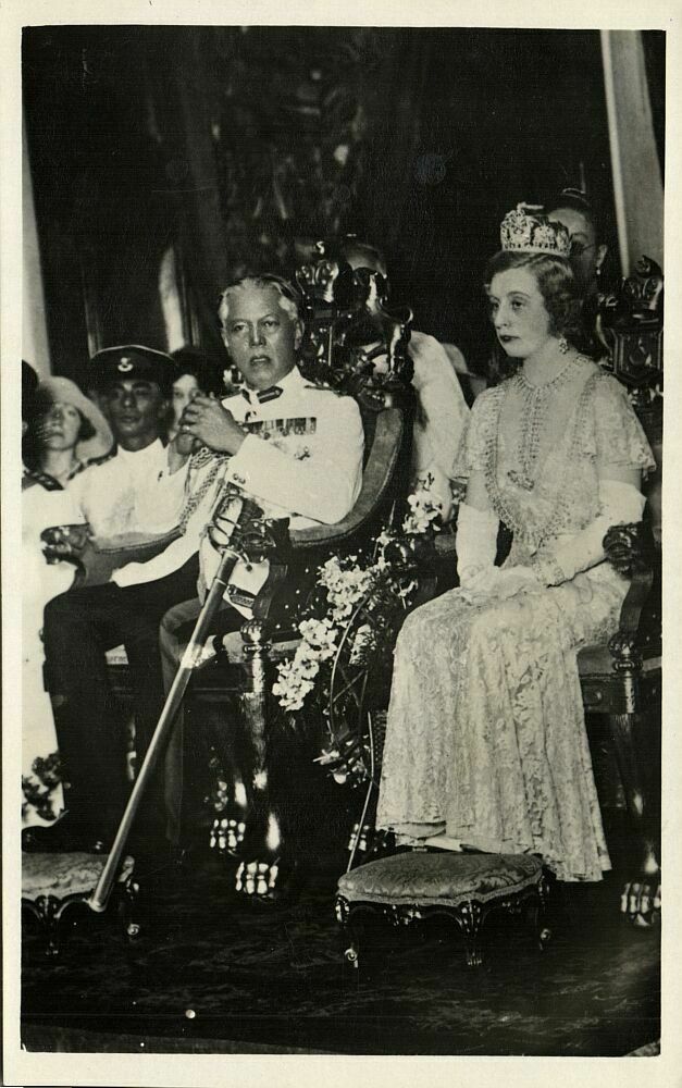 malay malaysia, JOHOR JOHORE, Sultan Ibrahim & Helen Bartholomew (1931 ...
