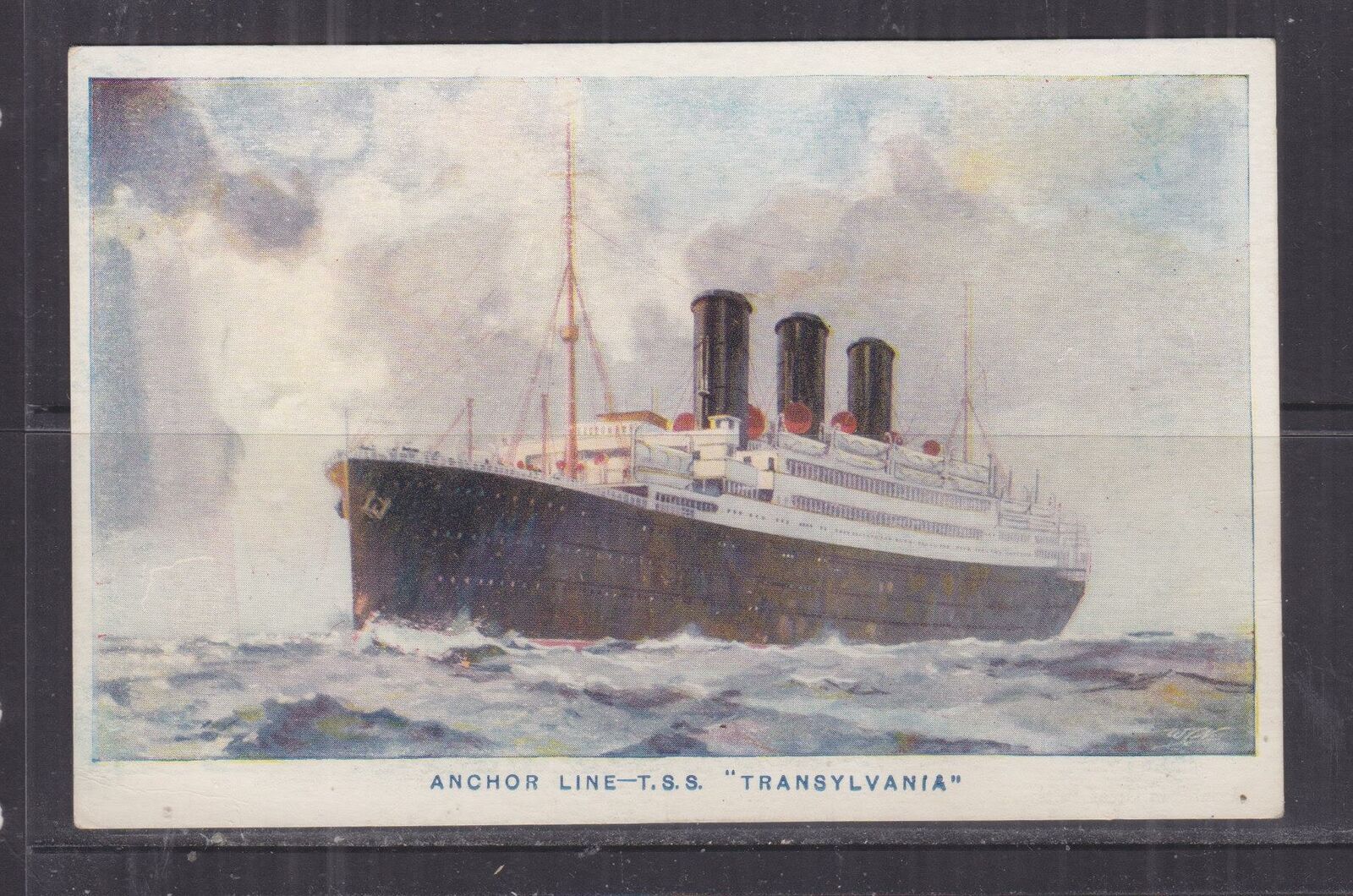 Great Britain, TSS Transylvania, Anchor Line, With the 2nd. AEF C1918 ...