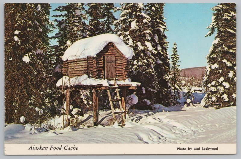 Alaska~Food-Cache~Refrigerator On Stilts~Protection From Animals ...