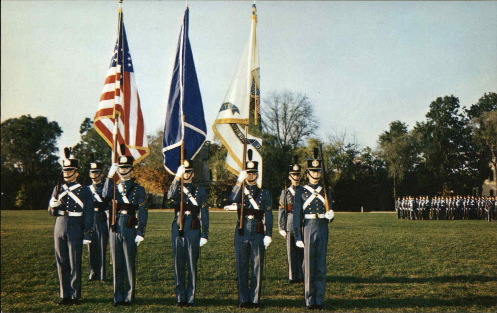 Lexington VA VMI Virginia Military Institute Vintage Postcard CADET ...