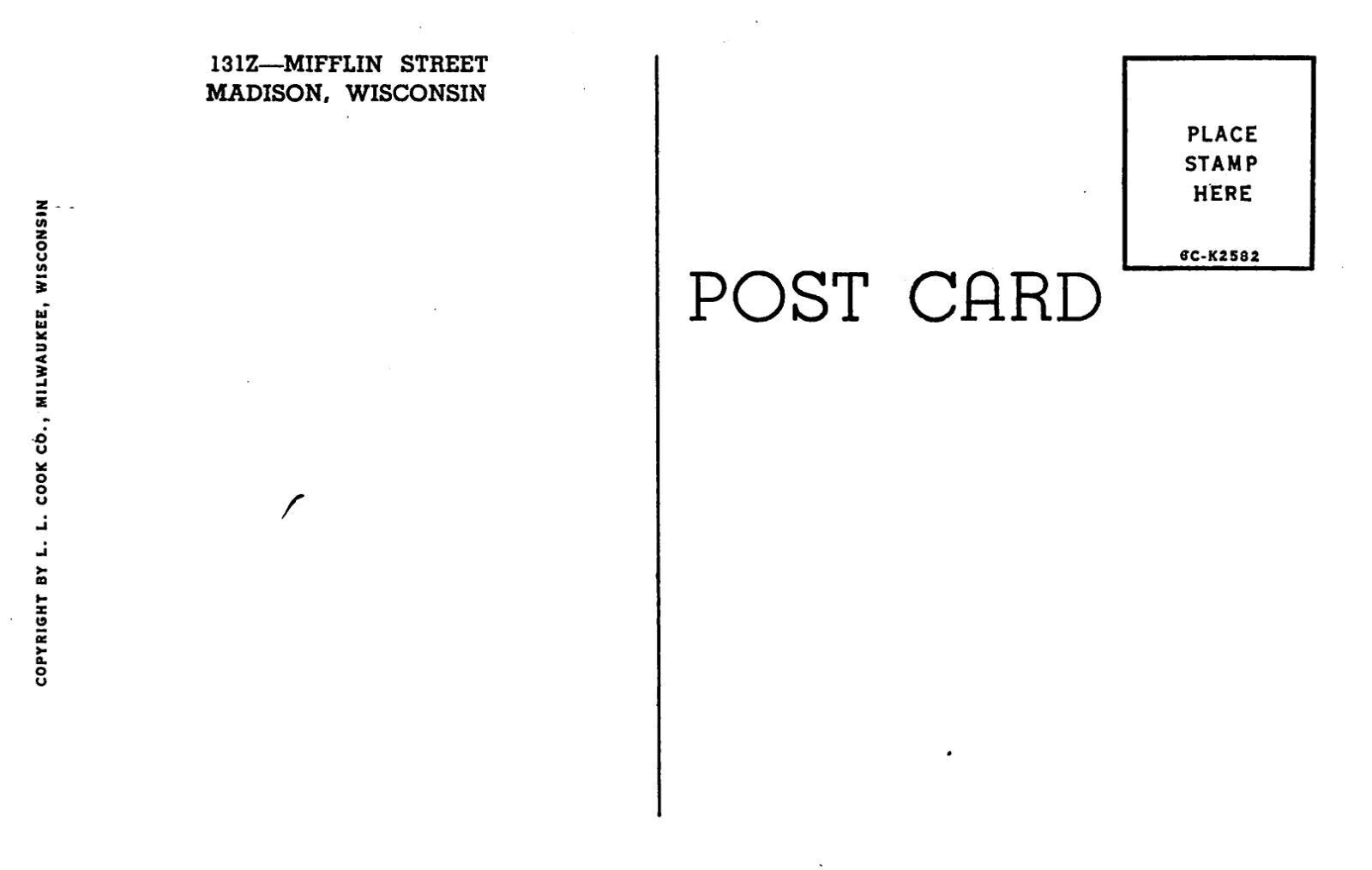 Mifflin Street Barrons Department Store Woolworth Madison Wisconsin 50s ...